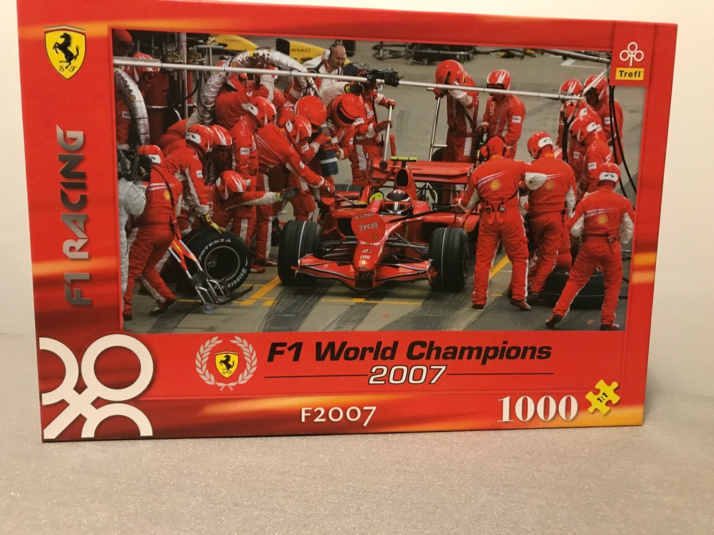 Puzzle Formuła 1 Ferrari - F1 World Champions 2007 - 7291698818 ...