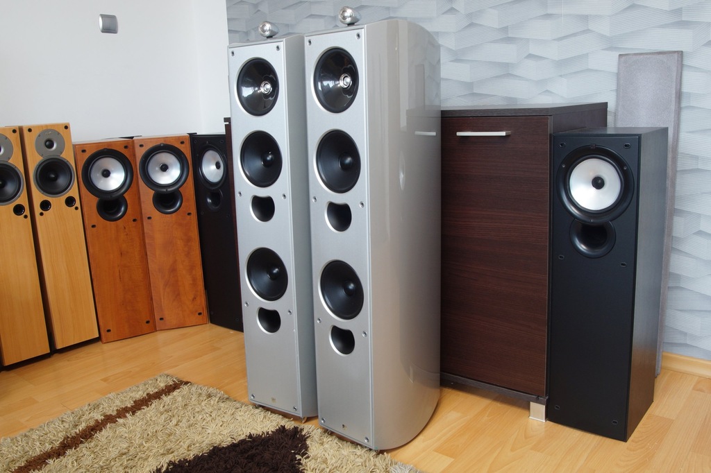 Kolumny Stereo KEF XQ5 FIVE Komis Audio Myślenice - 7020537236 - oficjalne archiwum Allegro