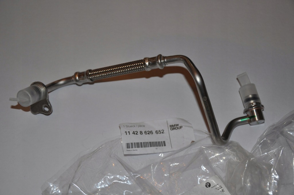 BMW F10 F30 X3 11428626652 PRZEWÓD OLEJOWY TURBINY - 7670023513 ...