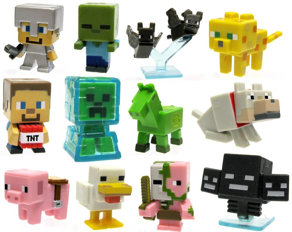 MATTEL MINECRAFT Mini FIGURKA Kolekcjonerska CJH36 - 7177241084 ...