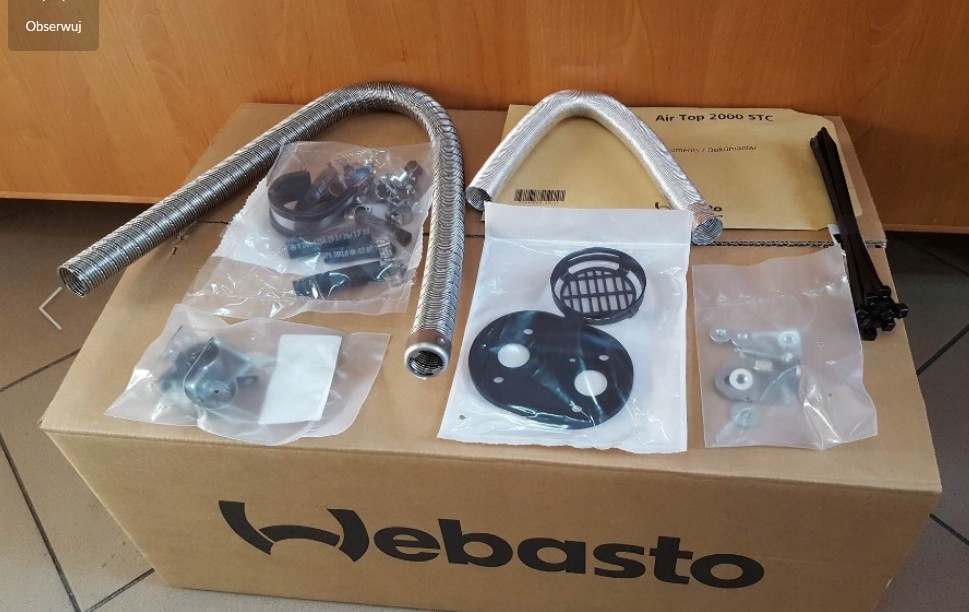 Webasto Air Top 2000 12V Nowe kompletne zapraszam - 7521609721 ...