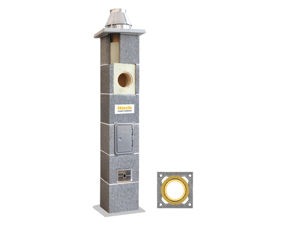 HOCH komin systemowy UNIWERSAL ceramiczny węgiel - 6854190865 - oficjalne archiwum Allegro