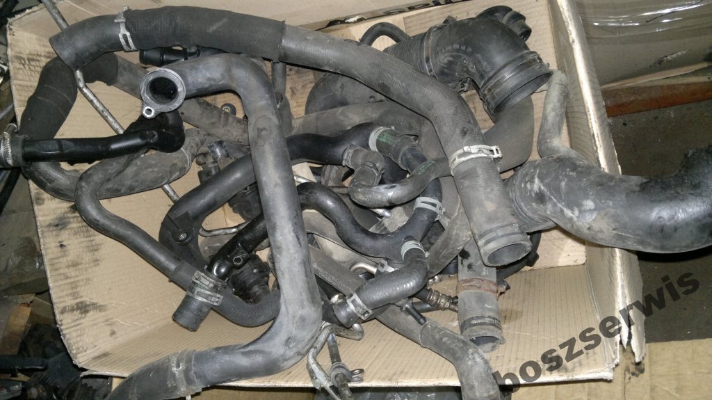 MERCEDES B KLASA W245 TERMOSTAT OBUDOWA KPL CDI - 6211695662 ...