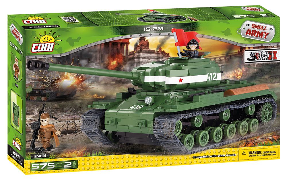 COBI 2491 SMALL ARMY IS-2 575 KL - 7009922064 - oficjalne archiwum Allegro