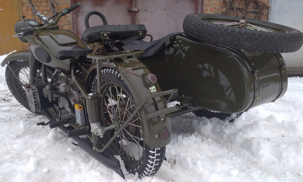 MOTOCYKL M-72 PO RENOWACJI NIE K750 URAL DNIEPR - 7698000014 - oficjalne archiwum Allegro