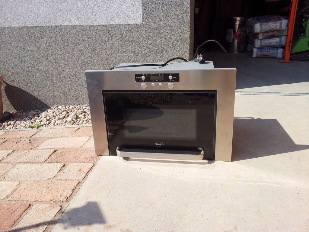 Mikrofalowka pod zabudowe szafka Whirlpool AMW 460 - 7417035939 ...