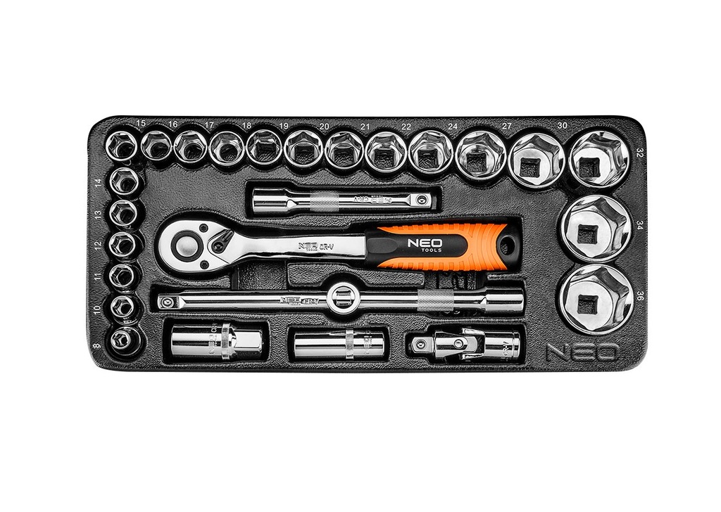 Zestaw kluczy nasadowych Neo Tools 84-238 1/2 27sz - 6960095355 - oficjalne archiwum Allegro