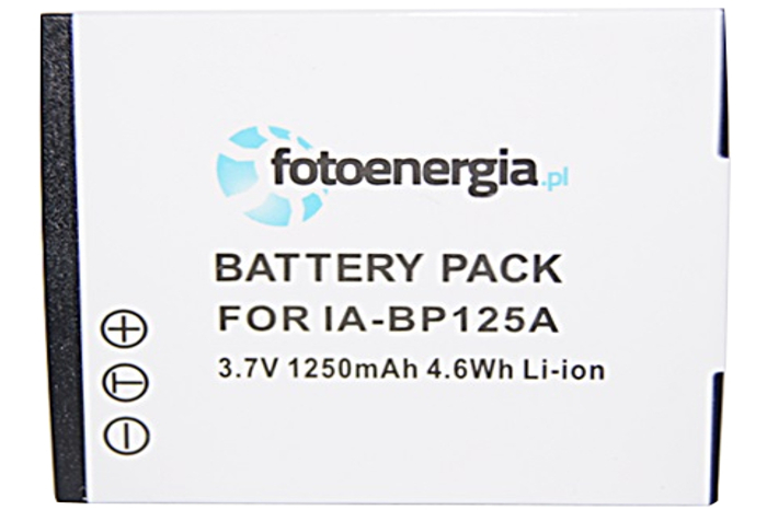 AKUMULATOR BATERIA SAMSUNG IA-BP125A HMX-T10BP - 6731466896 - oficjalne ...