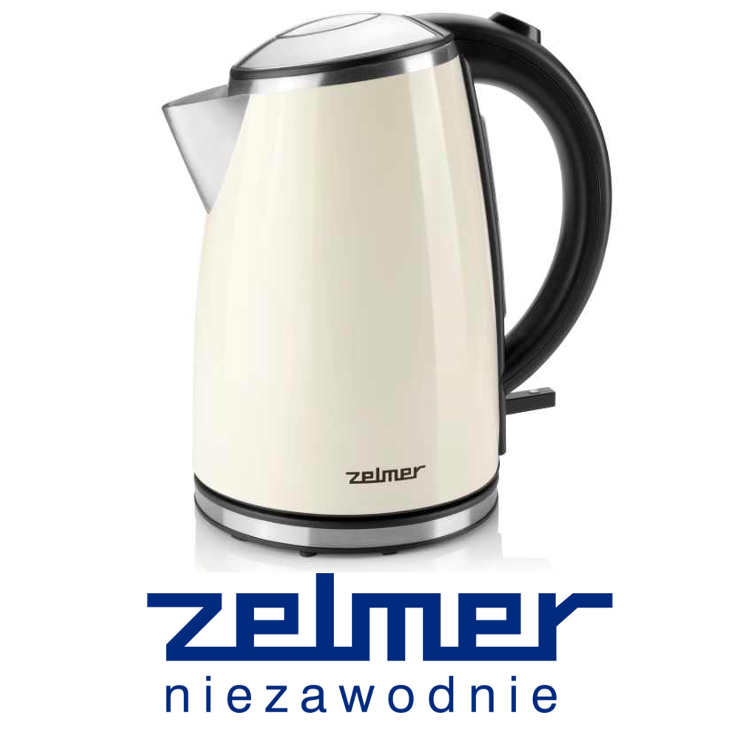 Czajnik elektryczny ZELMER CK1020 / ZCK1274E 2200W - 7199405179 - oficjalne archiwum Allegro
