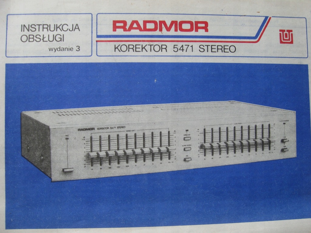 RADMOR Korektor 5471 WEMA Instrukcja Schemat - 7445311673 - oficjalne ...