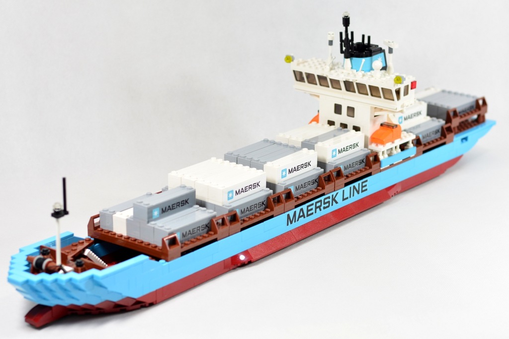 Lego 10155 Maersk Line Container Ship 2010 rok - 7361875196 - oficjalne ...