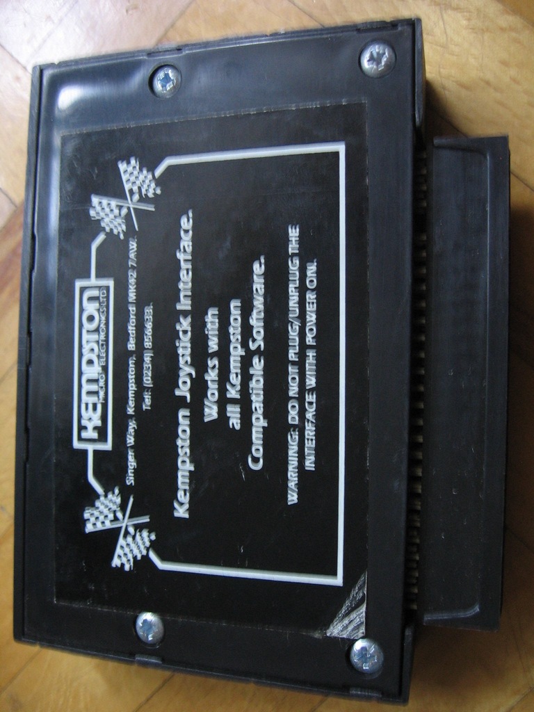 Kempston joystick interface ZX Spectrum BOX - 7187873348 - oficjalne ...