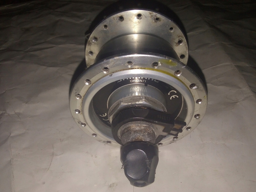 Piasta przód Shimano Dh-3n71 dynamo 36 otworów - 7775864313 - oficjalne ...