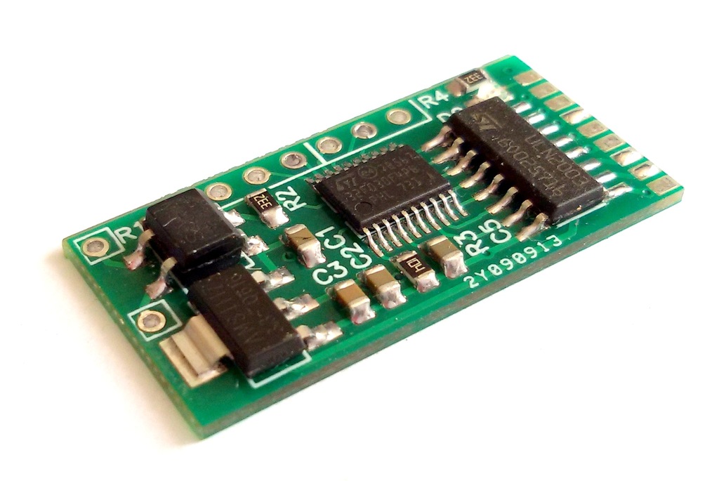 DCC Dekoder 7 funkcji + servo oświetlenie wagonów - 7363304221 ...