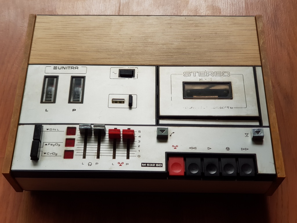 MAGNETOFON KASETOWY UNITRA M 531 S -2 SZTUKI - 7466650840 - oficjalne archiwum Allegro
