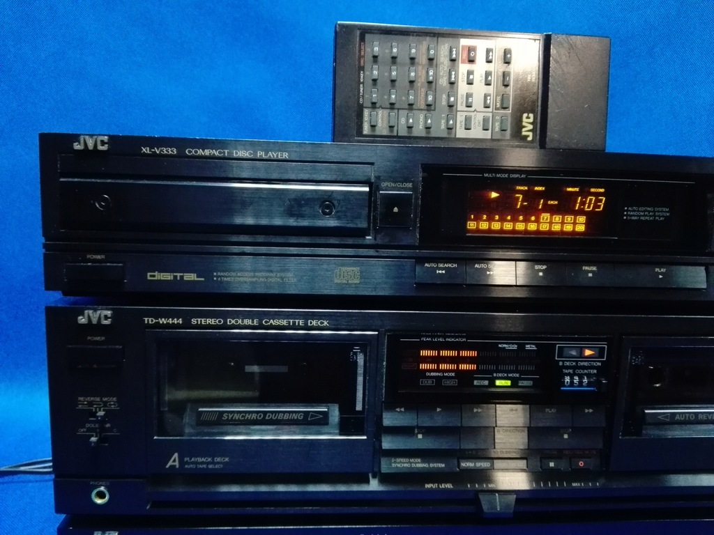 Wieża JVC /Amp RX-222 / Deck TD-444 /Cd XL-V333 / - 7691069415 ...
