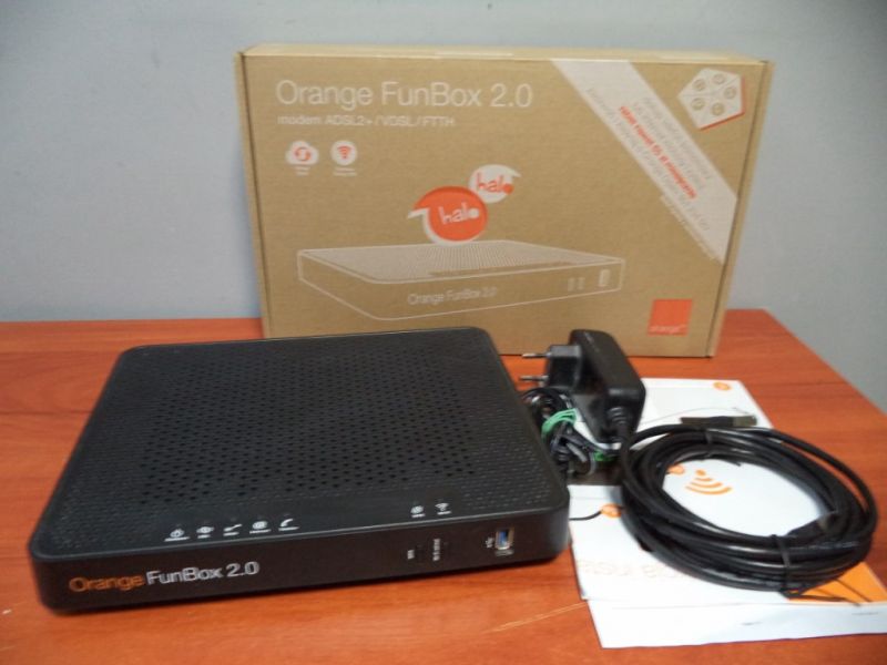ROUTER ORANGE FUNBOX 2.0 KOMPLET - 7220556168 - oficjalne archiwum Allegro