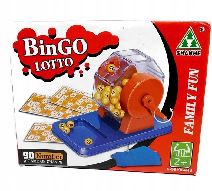 GRA PLANSZOWA BINGO LOTTO - 7699155813 - oficjalne archiwum Allegro