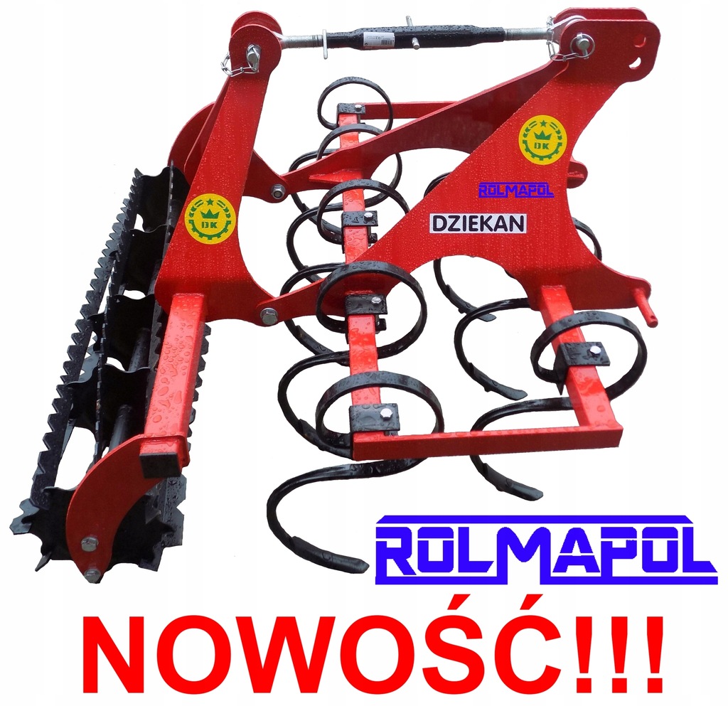 mini agregat uprawowy 1,2 1,3 1,5 1,7m Dziekan NEO - 7464542687 ...