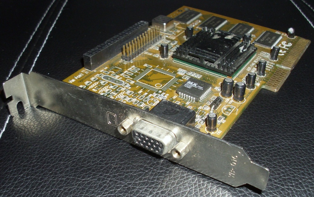 karta graficzna AGP : Intel 740 - 7210368132 - oficjalne archiwum Allegro