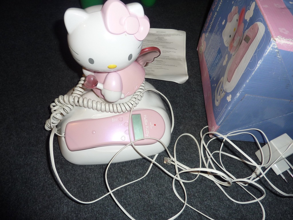 TELEFON HELLO KITTY PRAWDZIWY - 7491534601 - oficjalne archiwum Allegro