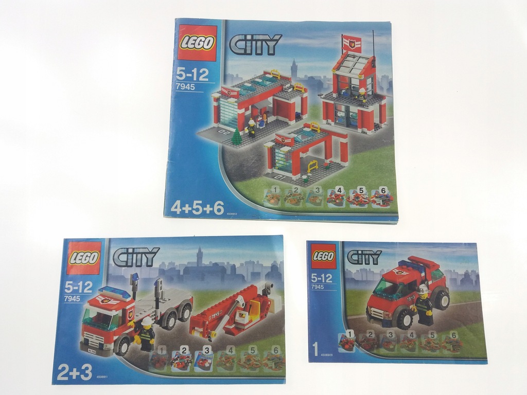 Lego City 7945 Fire Station Straż Pożarna - 7741722478 - oficjalne ...