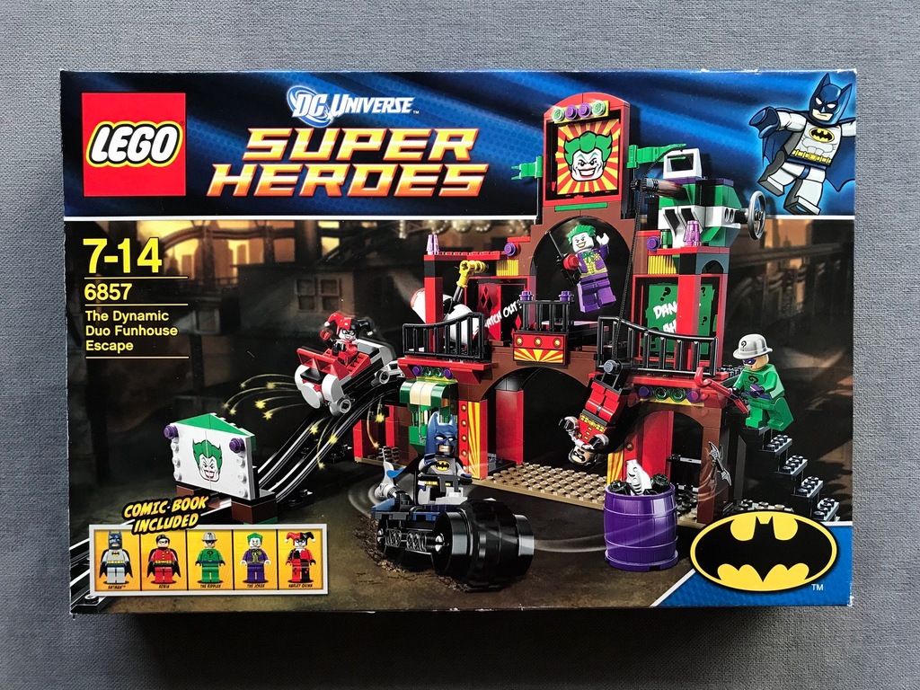 LEGO 6857 BATMAN DYNAMIC DUO FUNHOUSE - 7041831867 - oficjalne archiwum ...