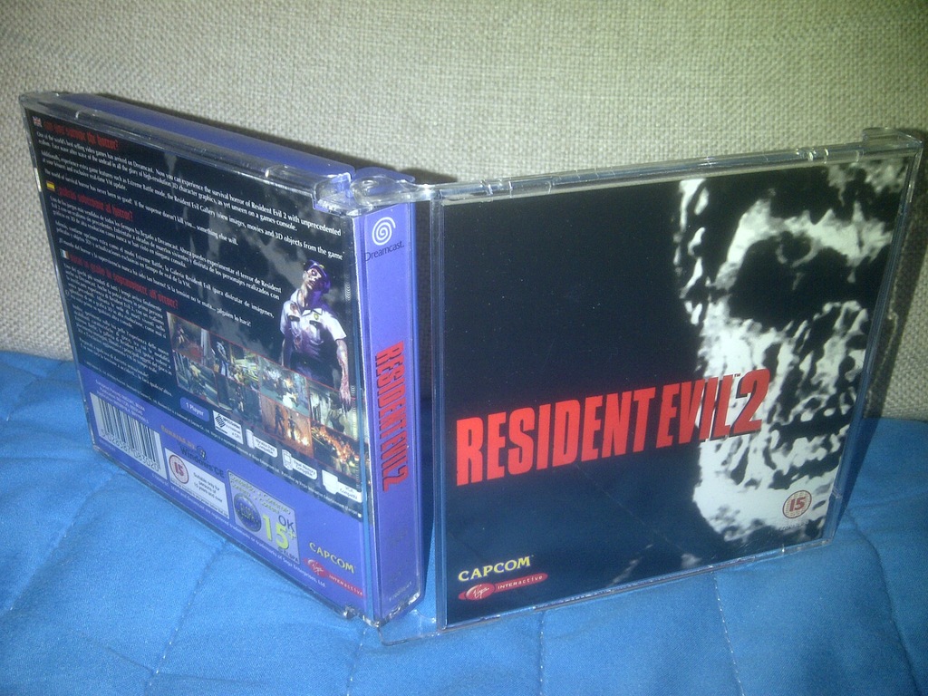 Resident Evil 2 / Wydanie UK / Dreamcast / DC - 7532172222 - oficjalne ...