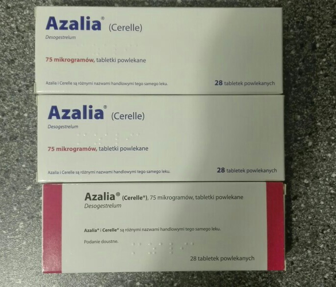 Azalia ANTY koncepcja koncepcyjnych 28szt Tabletek - 7339367300 ...