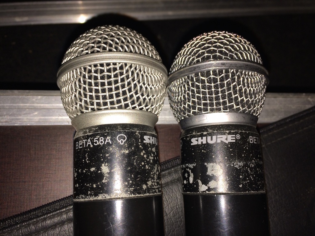 Mikrofony bezprzewodowe Shure SLX24 Beta 58a 2 szt - 7098761255 - oficjalne archiwum Allegro