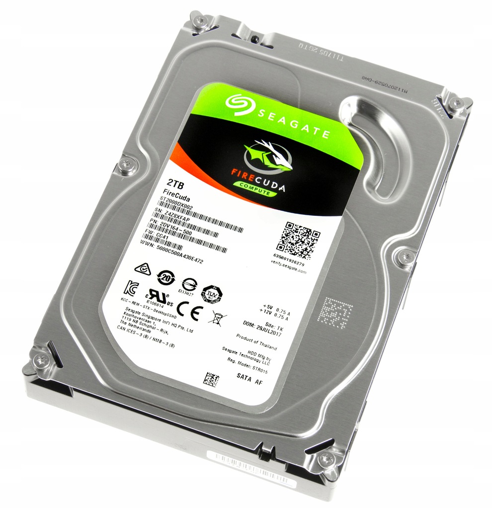 DYSK TWARDY 2TB 3,5" SEAGATE ST2000DX002 SATA - 7655479311 - oficjalne archiwum Allegro