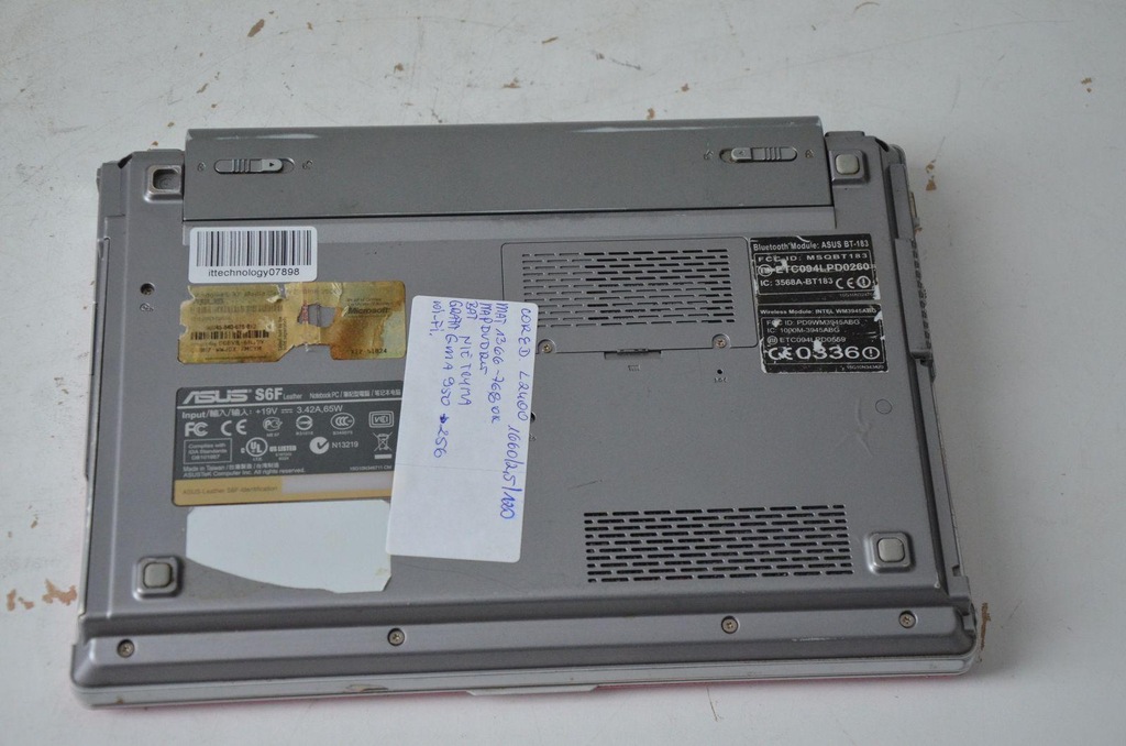 ASUS S6F CD 2x 1660MHz 2,5GB 120GB DVDrw GDYNIA - 7218255862 ...