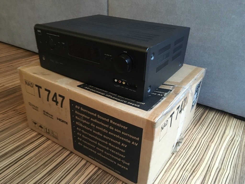 NAD T 747 7.1 4xHDMI jak nowy. Idealny do STEREO - 7230449555 ...