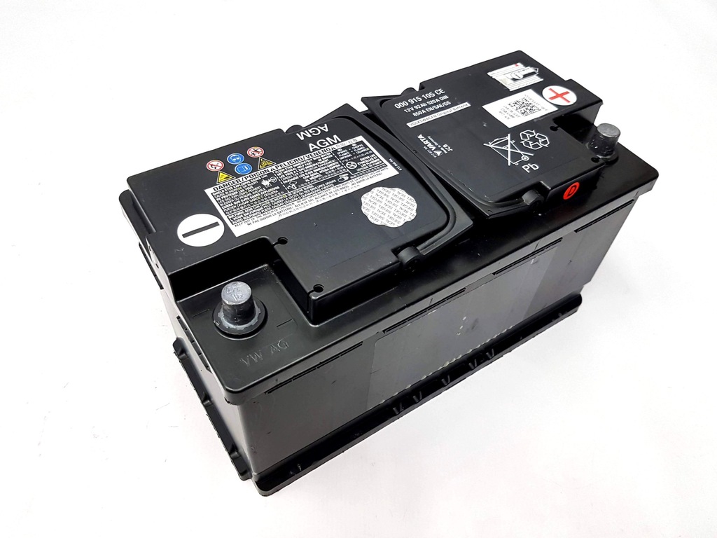 Akumulator AGM VW Audi Skoda 92Ah 520A 000915105CE - 7410860536 ...