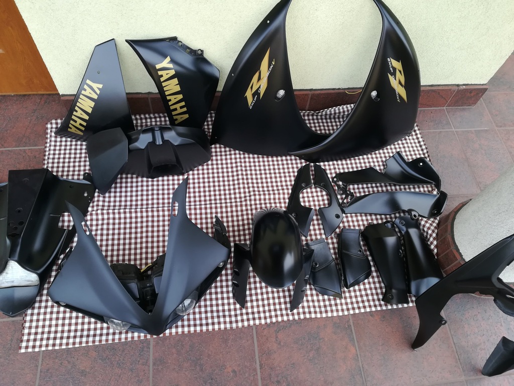 yamaha r1 rn 22 komplet owiewek +lampa przod,tyl - 7360829693 ...