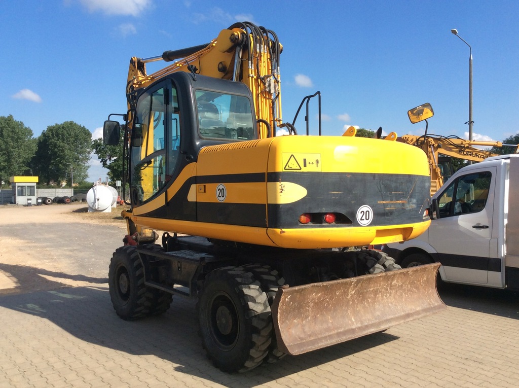 Koparka kołowa JCB JS 160 W - 7426455288 - oficjalne archiwum Allegro