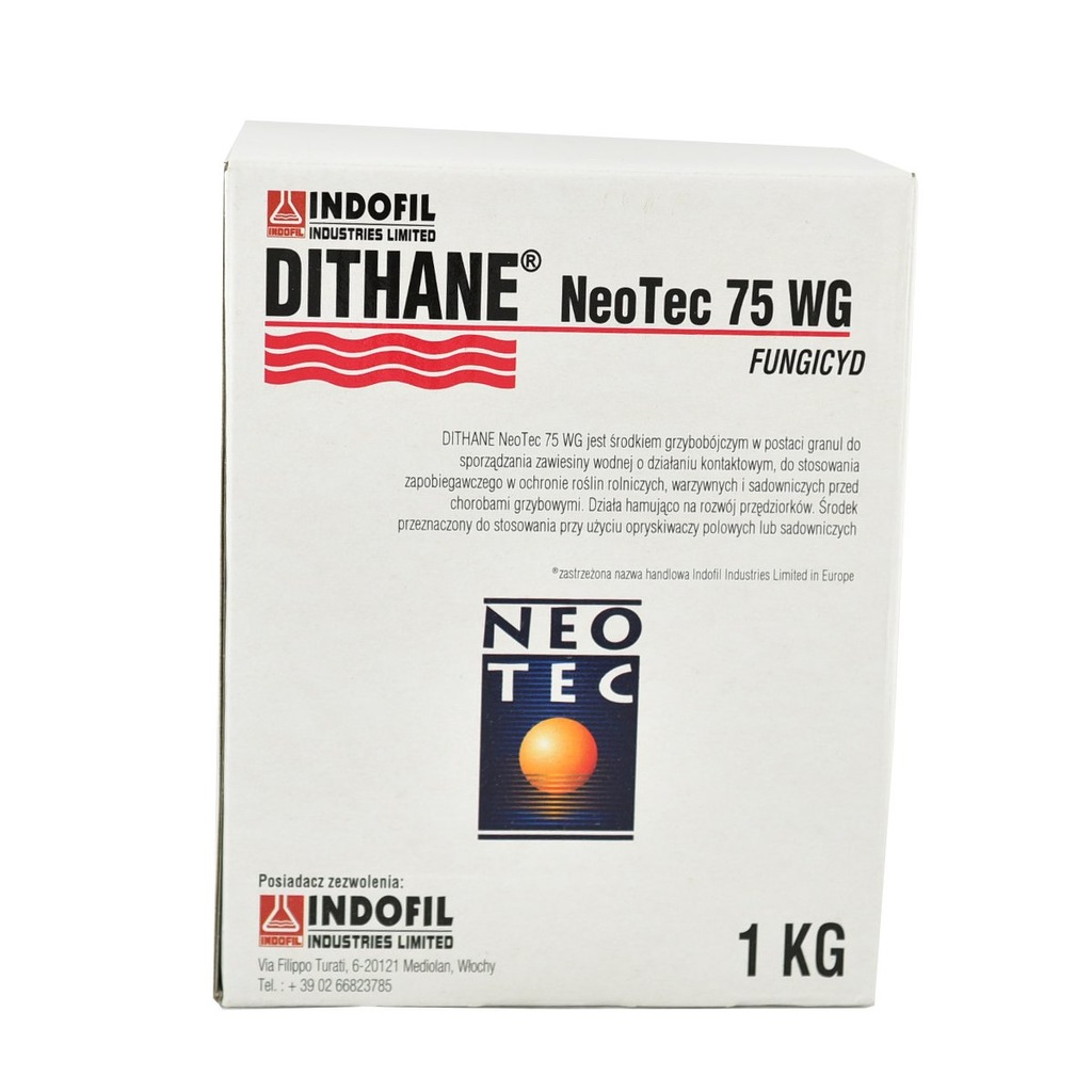 DITHANE NEO TEC 75 WG 1 KG - 7245383619 - oficjalne archiwum Allegro