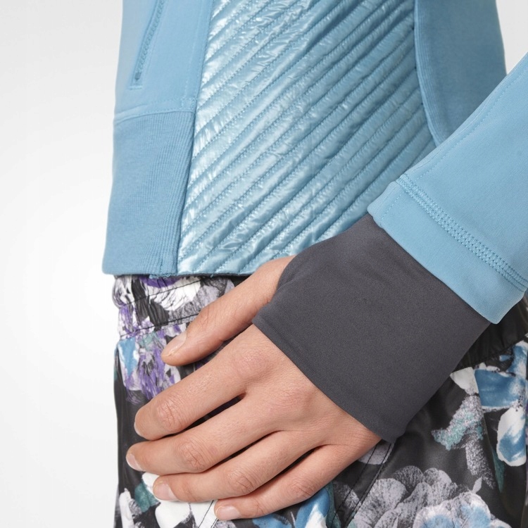 sportowa bluza damska Adidas niebieska AX6956 - 7623385818 - oficjalne ...