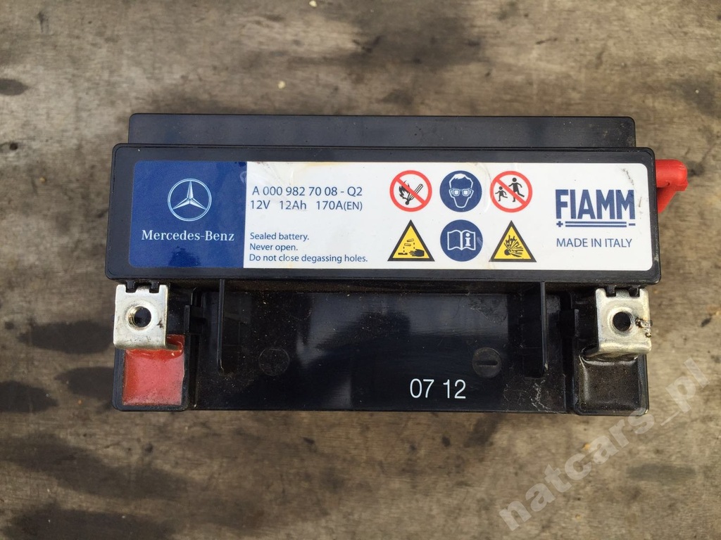 AKUMULATOR DODATKOWY W204 LIFT W212 A0009827008 - 7295692563 ...