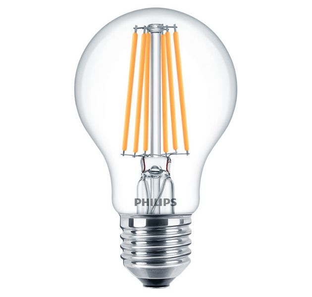 Żarówka FILAMENT LED A60 E27 8W 75W PHILIPS 4000K - 7193213847 - oficjalne archiwum Allegro