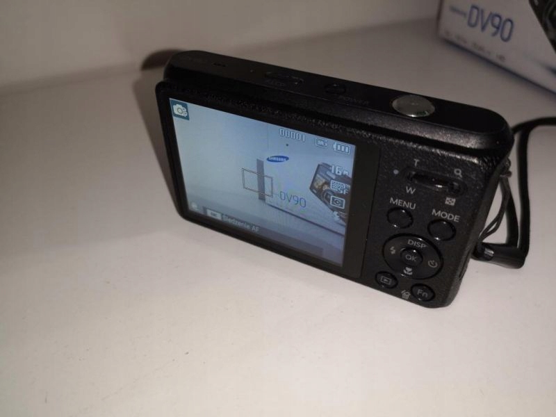 APARAT SAMSUNG DV90 W PUD + ETUI - 7686720159 - oficjalne archiwum Allegro