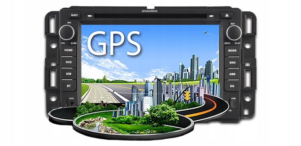 GMC ACADIA GPS Radio Android 6 Nawigacja DVD 7' - 7500657731 ...