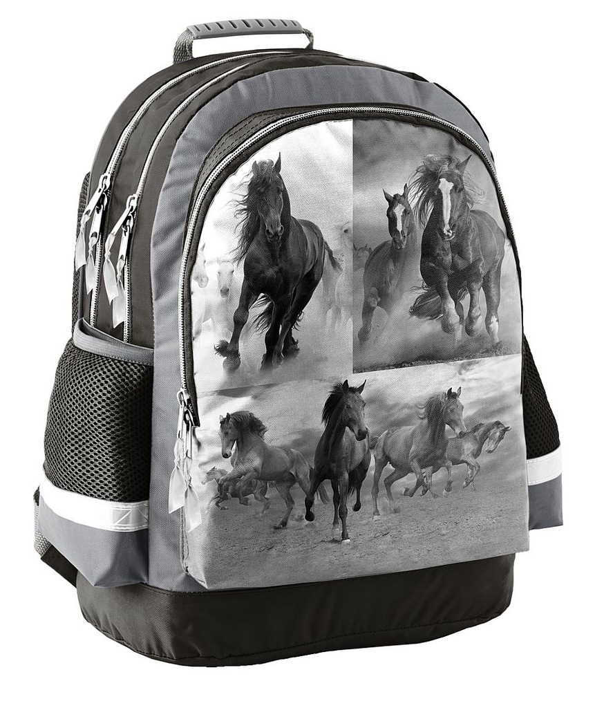 PLECAK SZKOLNY Z KONIEM KOŃ KONIE DLA DZIEWCZYNY - 7090305611 - oficjalne archiwum Allegro