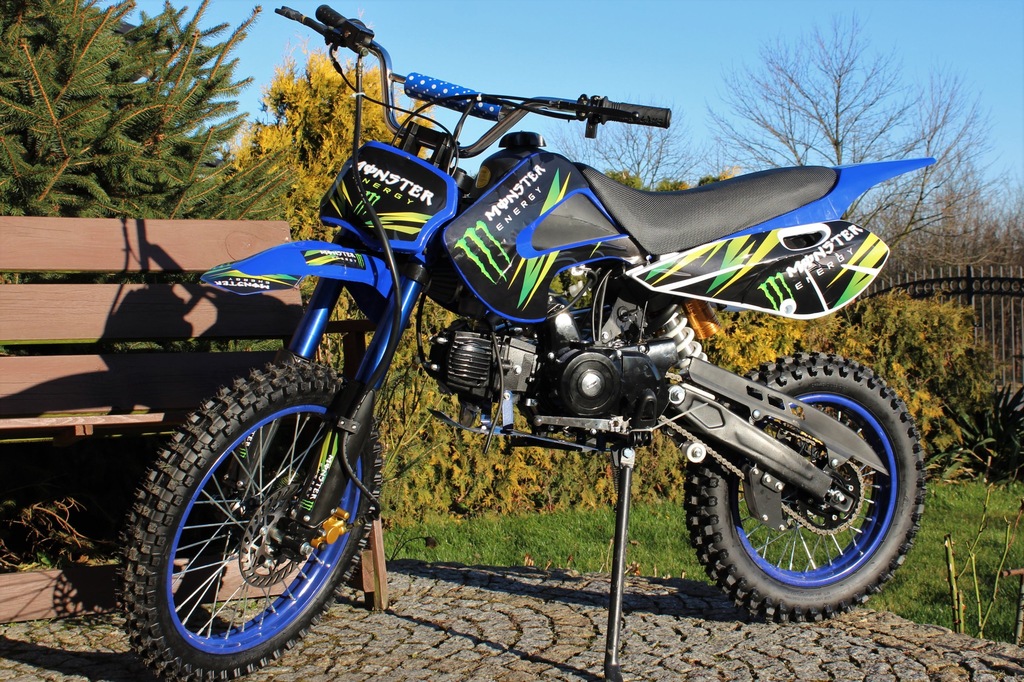 CROSS 125 CC DUŻA RAMA 2018 MEGA MOCNY STARTER EL - 7113820424 ...