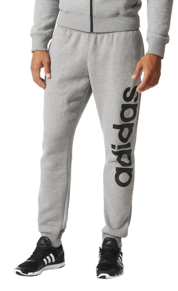 ADIDAS MĘSKIE SPODNIE DRESOWE DRESY LINEAR M - 6941979733 - oficjalne archiwum Allegro