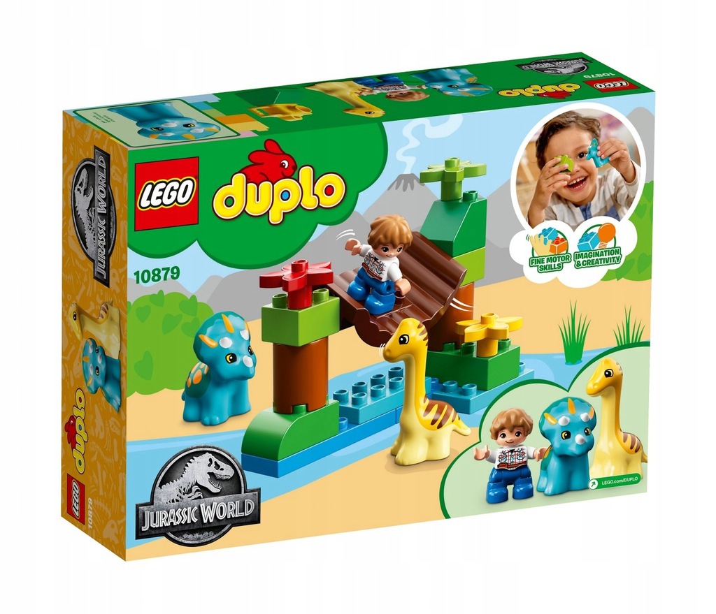LEGO DUPLO 10879 Jurrasic World Minizoo Dinozaury - 7726426631 ...