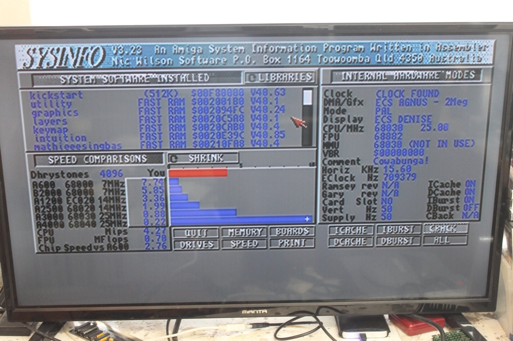 A2630 Karta Turbo030/25 do A2000 + 2Mb (max112Mb) - 7264809085 ...