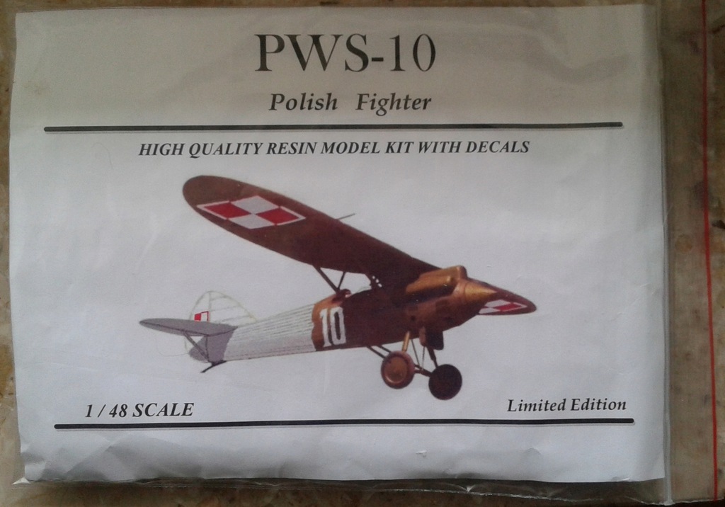 UNIKAT PWS-10 1:48 model samolotu PWS PZL - 7452067999 - oficjalne ...