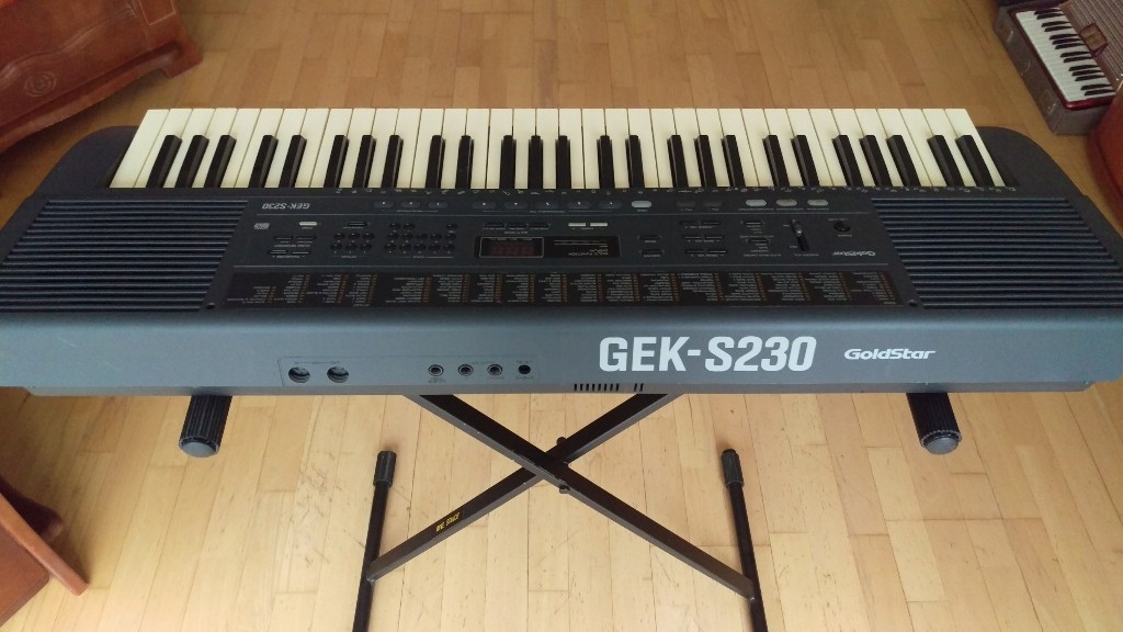 Keyboard GoldStar GEK-S230 jak Roland + stojak - 7637786684 - oficjalne ...