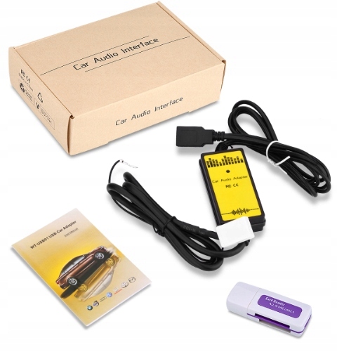 Zmieniarka cyfrowa AUX USB Audi VW Skoda 12 PIN - 7496213563 - oficjalne archiwum Allegro